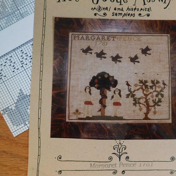 Goode Huswife | Art | Margaret Pence Goode Huswife Adam Eve Cross ...